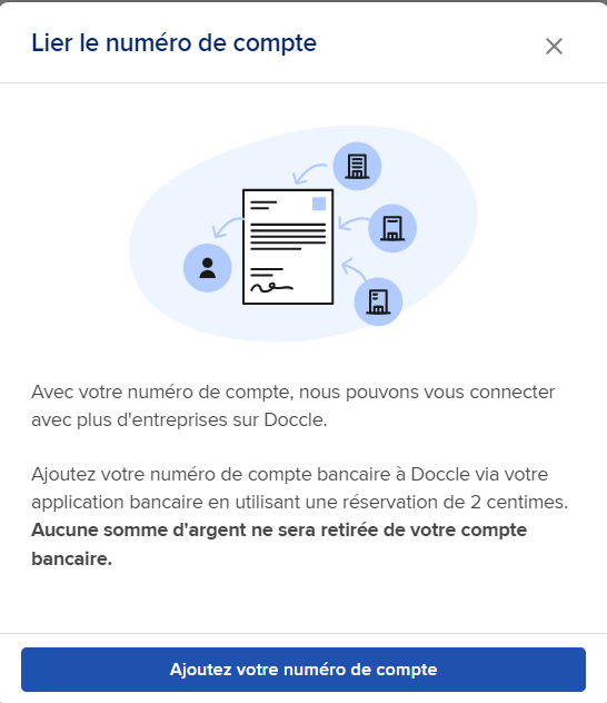 Comment lier mon numéro de compte bancaire à mon compte Doccle ... Comment lier mon numéro de compte bancaire à mon compte Doccle ...